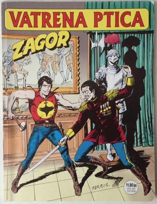 Zagor 47, Vatrena ptica