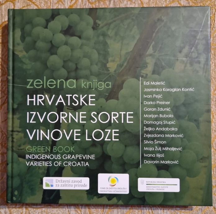 Zelena knjiga: Hrvatske izvorne sorte vinove loze