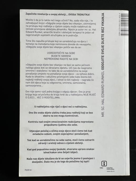 Odgojite svoje dijete bez vikanja - mr.sc. Hal Edward Runkel