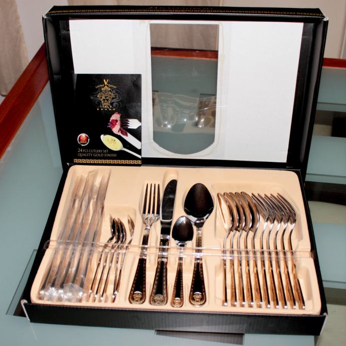 Bachmayer Solingen set posuđa 16 i 17 kom - NOVO POVOLJNO