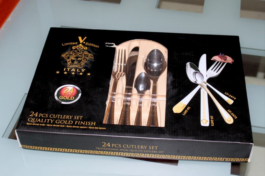 Bachmayer Solingen set posuđa 16 i 17 kom - NOVO POVOLJNO