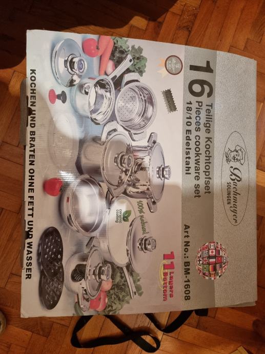NOVO Bachmayer Solingen set posuđa 18/10, 16 komada