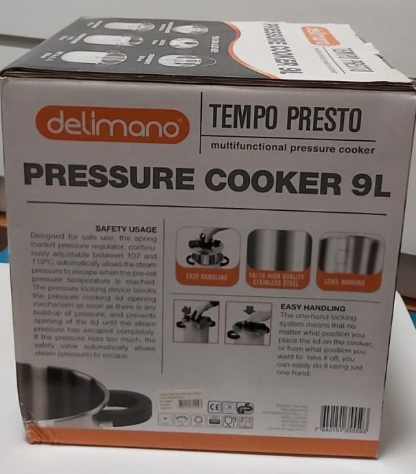 Delimano Tempo Presto ekspres lonac 9 L