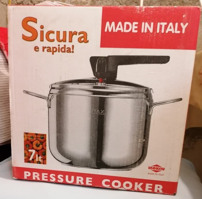 Express lonac INOXRIV Italy 7 lit NOVO!