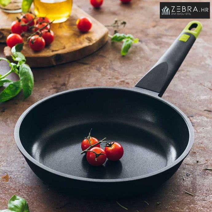 Tava BRA FOODIE 24CM Crna Metal Aluminij Ø 24 cm Ø 20 cm