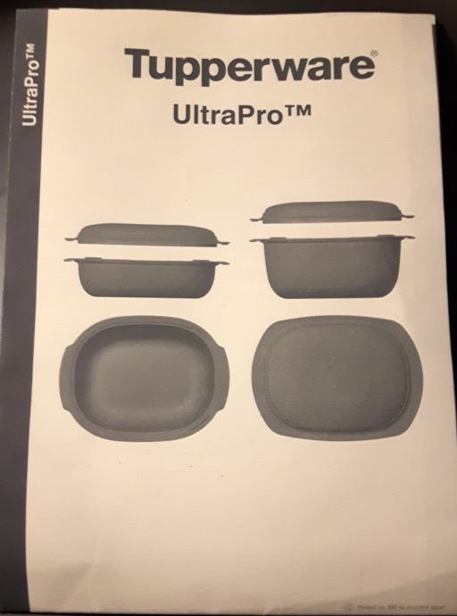 Tupperware UltraPro 3,5l s poklopcem 800 ml, NOVO NEKORIŠTENO