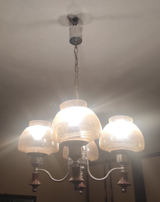 LUSTER VINTAGE RETRO SA 4 LAMPE