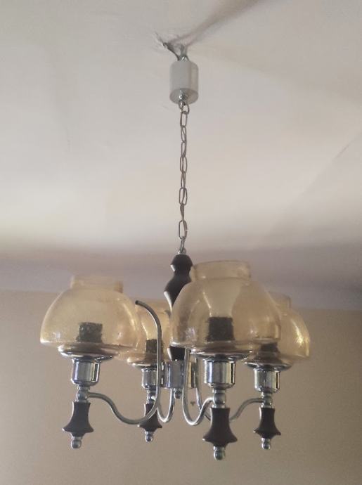 LUSTER VINTAGE RETRO SA 4 LAMPE