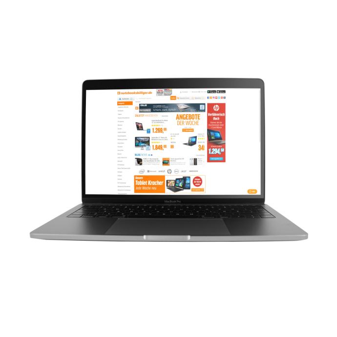 Apple MacBook Pro 13,3 Retina 2017 i5 3,1/8/512 GB Touchbar SpaceGray