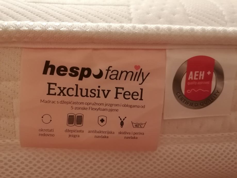 Hespo madrac 200x180