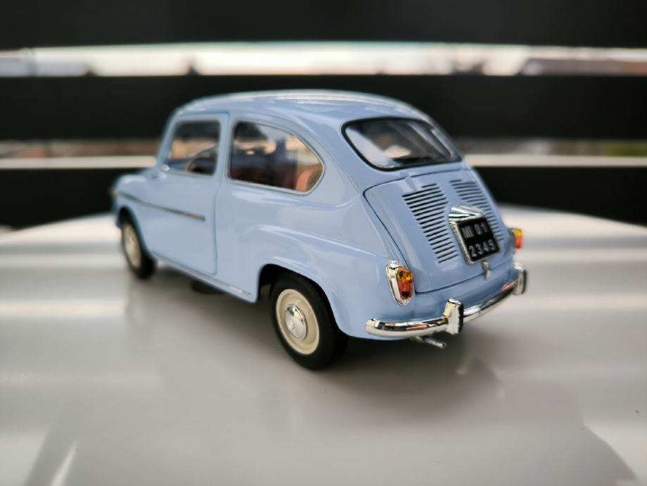 1:18 Solido Fiat 600/Zastava 750 fićo kontraš autić model maketa