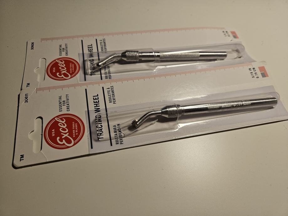 Excel Rivet Riveter Tracing Wheel Kotac za radit linije i rupe