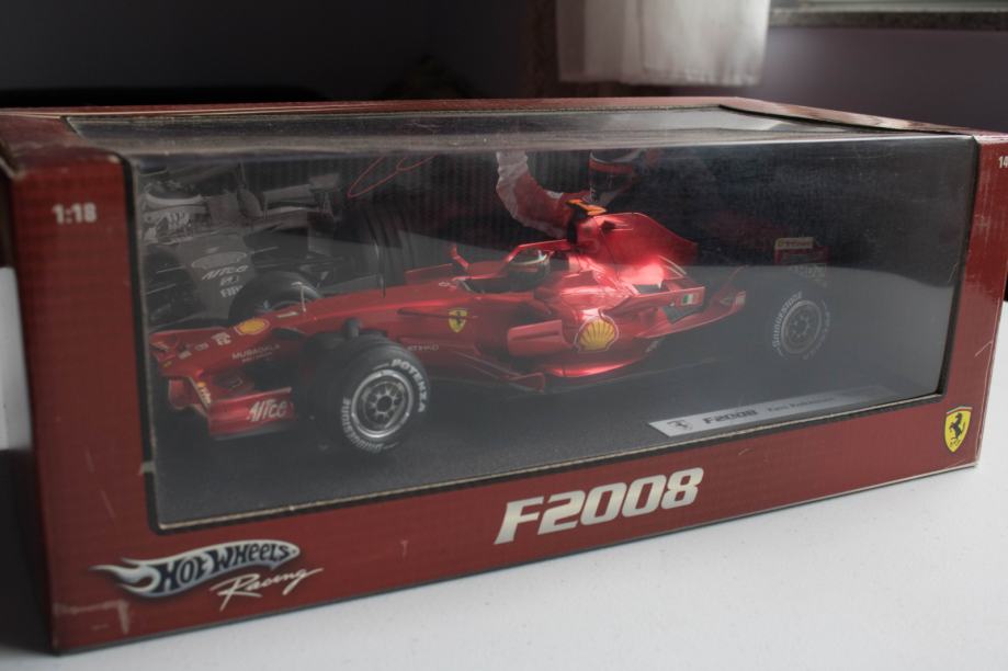 Ferrari F2008 (2008.) - Kimi Raikonen - Hot Wheels Racing 1:18