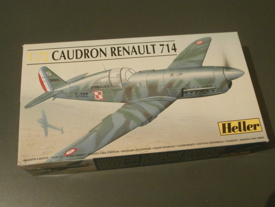 Maketa Caudron Renault C 714, Heller, 1:72