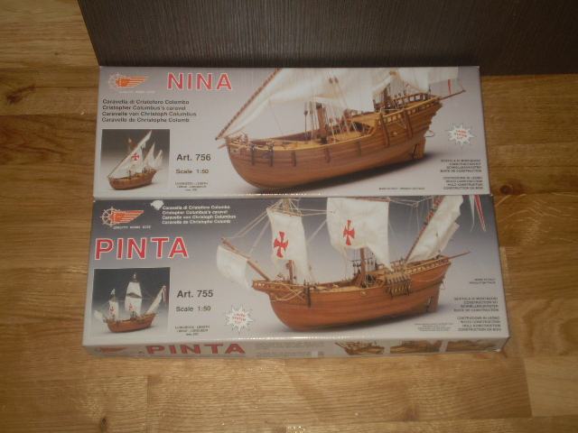 Maketa broda PINTA Mantua 1/50