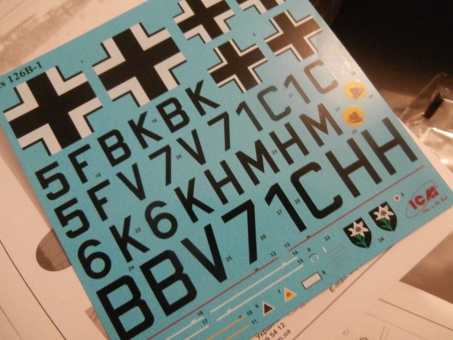 Maketa Henschel Hs-126, 1:48, ICM