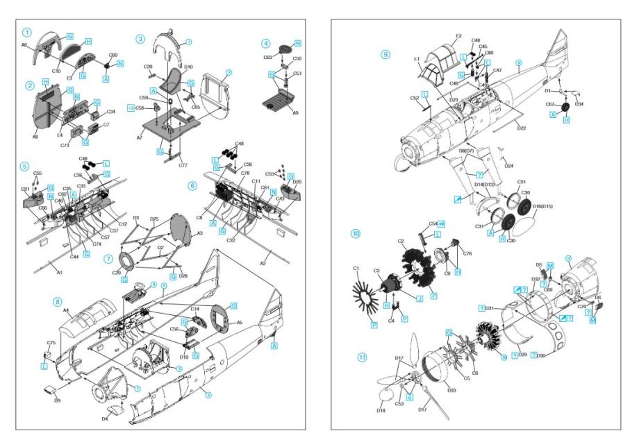 Maketa Henschel Hs-126, 1:48, ICM