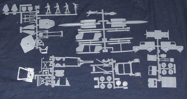 Maketa rakete Bristol Bloodhound i Land Rover + prikolica Airfix 1/72