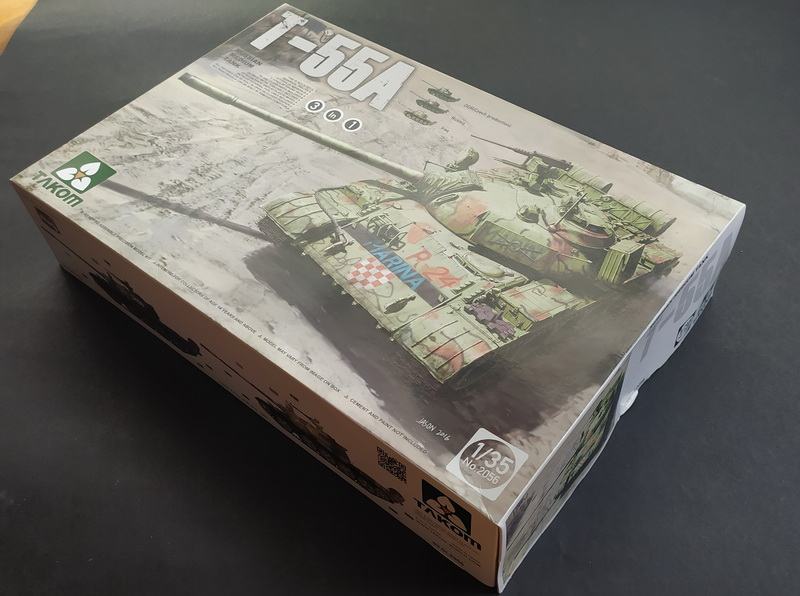 Maketa tenka T-55A Marina 1/35