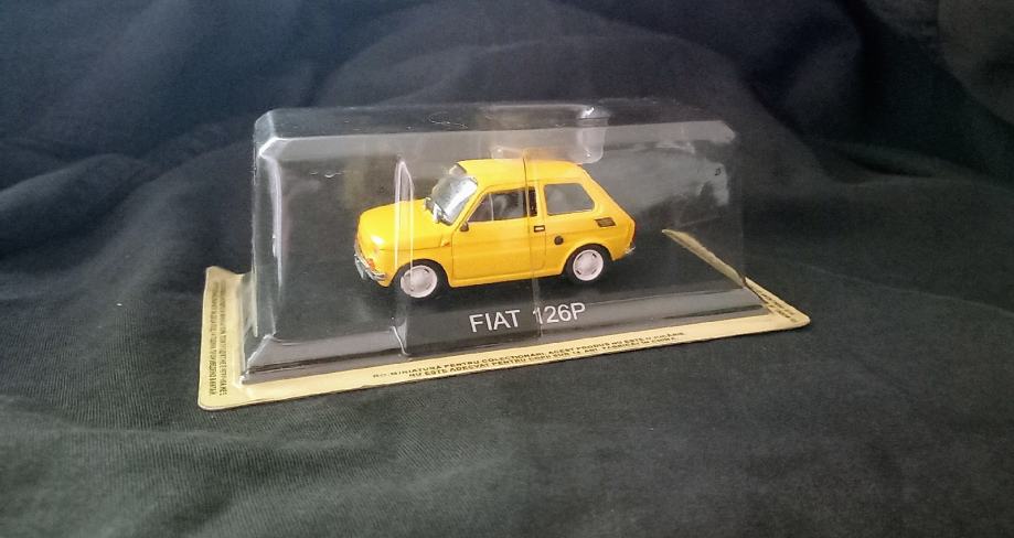 MODEL 1:43 FIAT 126P legendarna Peglica