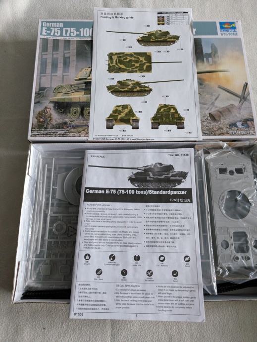 Trumpeter 1/35 E-75 (75-100 Tons)/Standardpanzer)