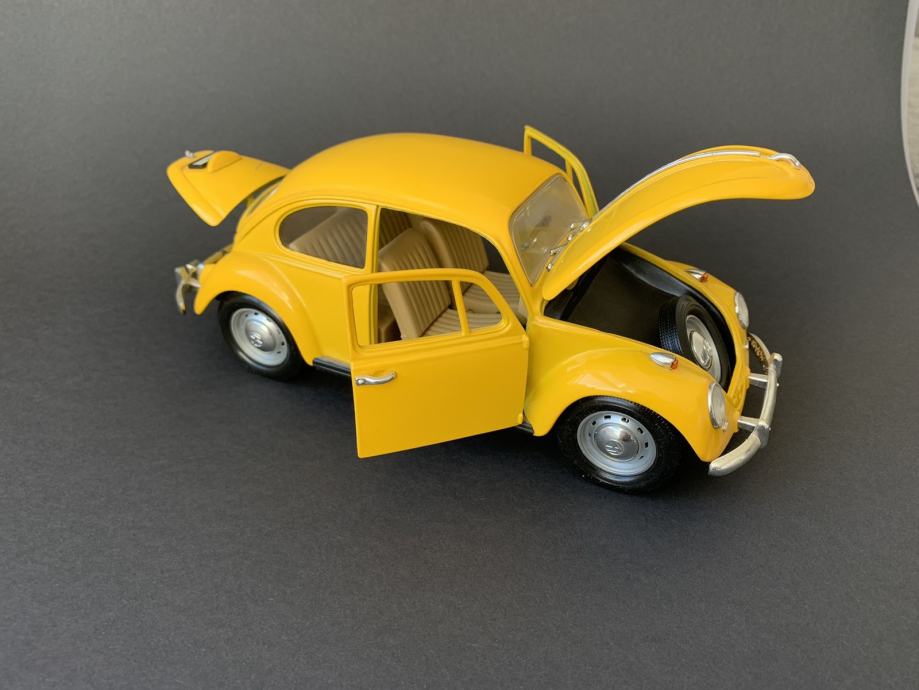 VW Buba Beetle Road Legends 1:18 model autic diecast maketa vintage