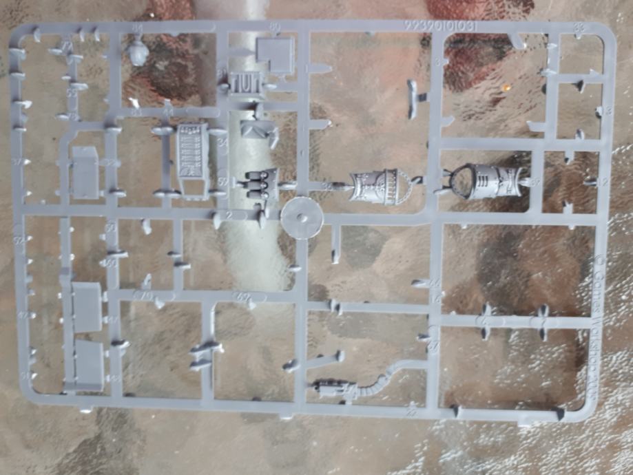 Warhammer 40k Dreadnought sprue