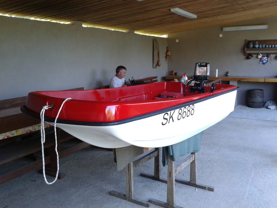 čamac - mini shark - 2.60 sa tomos 4.5 ks