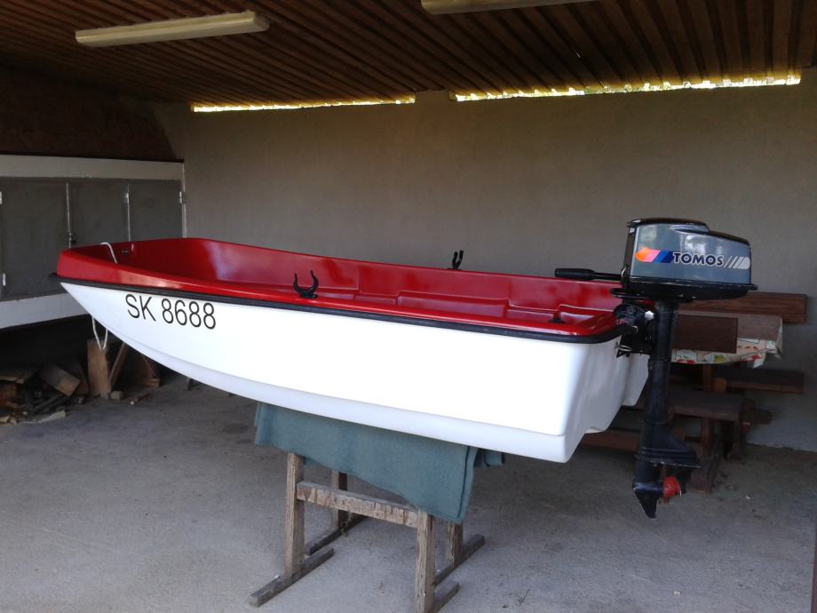 čamac - mini shark - 2.60 sa tomos 4.5 ks