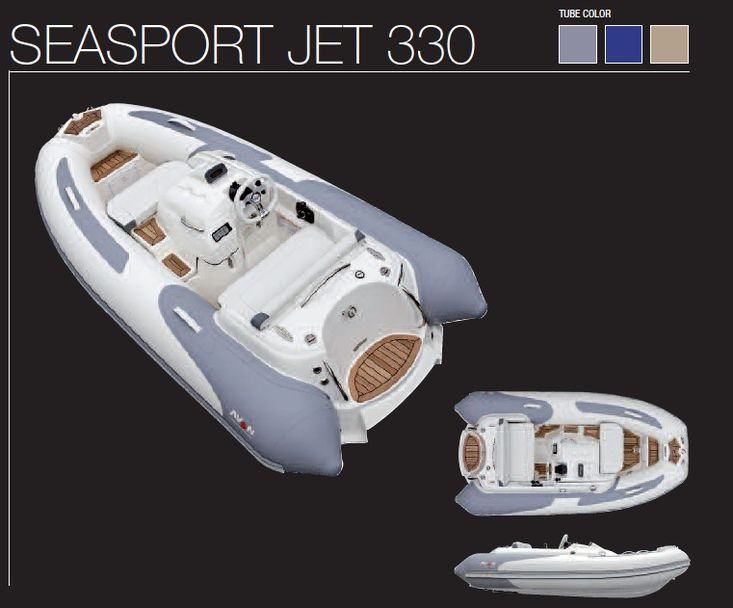 SEASPORT JET 330 (bijelo/sivi)