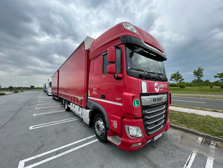 DAF XF 480 2018 Tandem Mega Jumbo 120cm3 38 paleta, 2018 god.