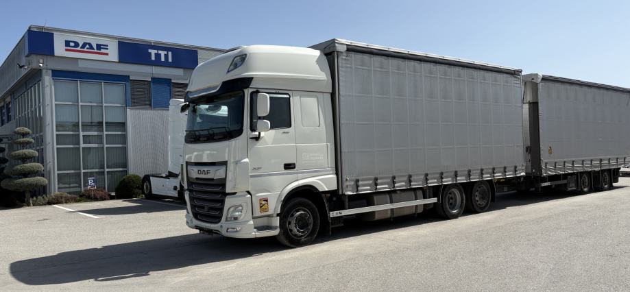 DAF XF 480 FAR + SCHMITZ ZCS - TANDEM, 2021 god.