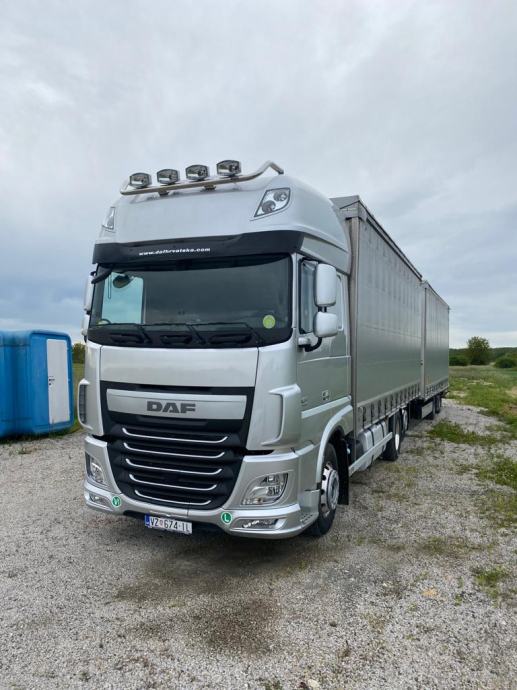 DAF XF 510 FAR TANDEM, 2017 god.