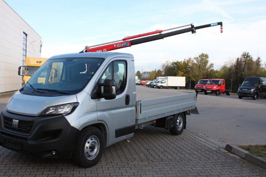 FIAT DUCATO 35 180ks AUTOMATIK KAMION+KRAN Maxilift 150.2 NAVI JAMSTVO ...