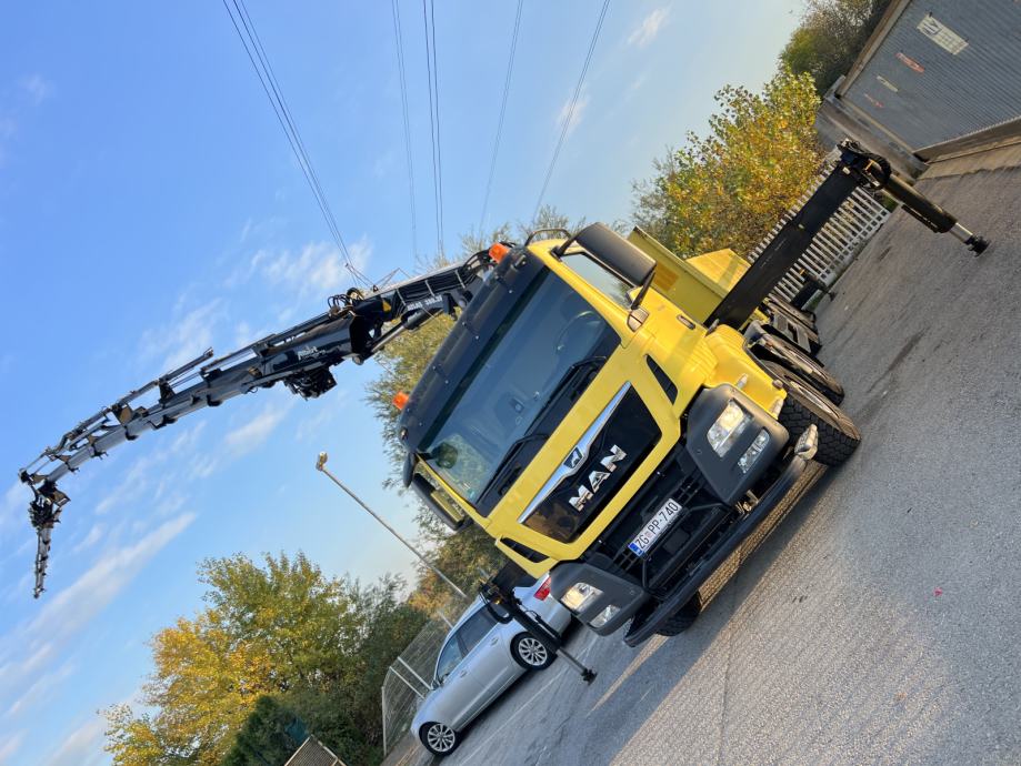 MAN 35.440 8x2 Sanduk kran Atlas 380 ca 30m Zamjena, 2016 god.