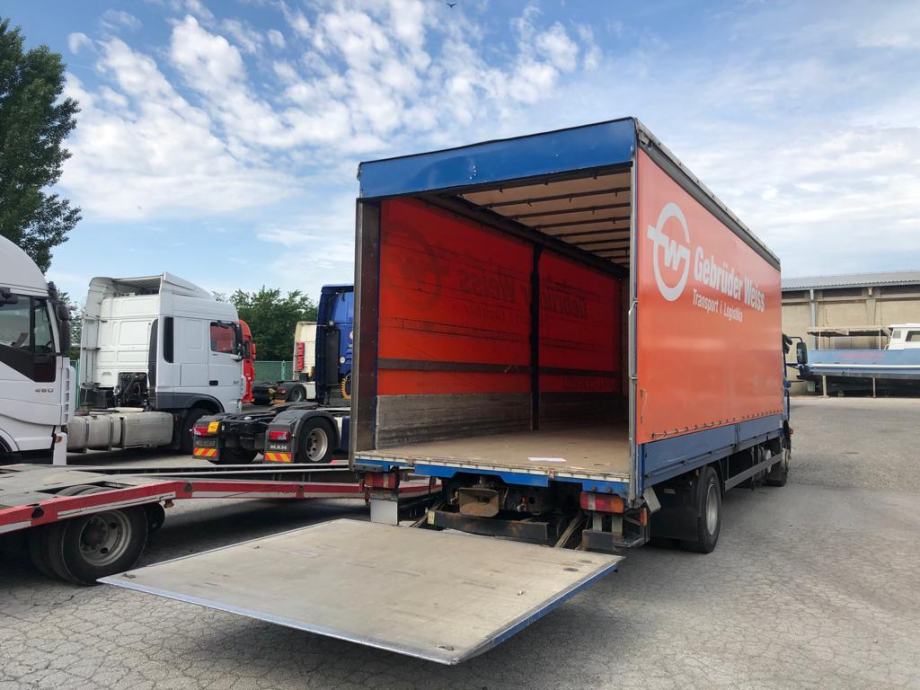 MAN TGM 12.280 4x2 BL, rampa, 7.3m sanduk, REG. DO 12/2022, 2008 god.