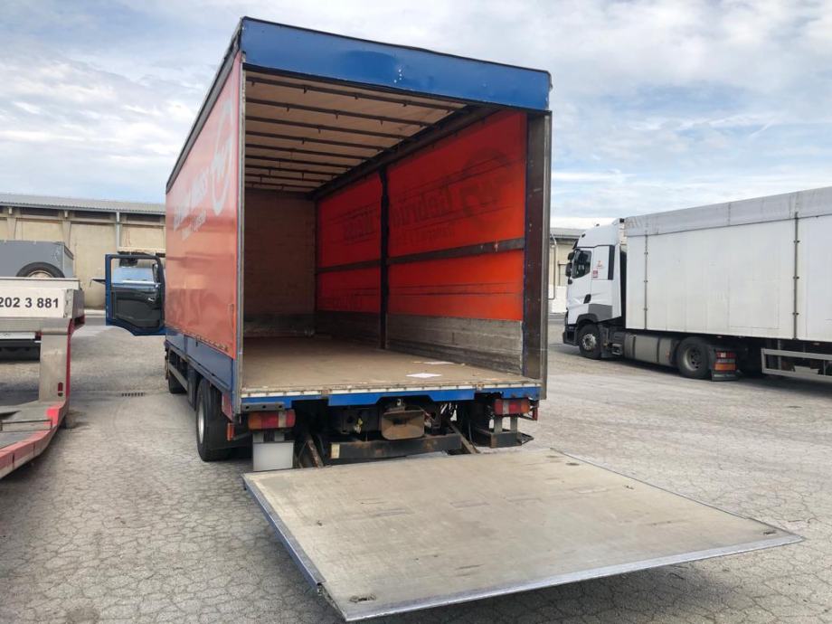 MAN TGM 12.280 4x2 BL, rampa, 7.3m sanduk, REG. DO 12/2022, 2008 god.