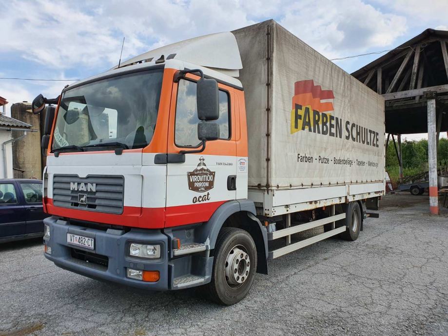 MAN TGM 15.280 4x2 BL RAMPA!! KLIMA!!, 2007 god.