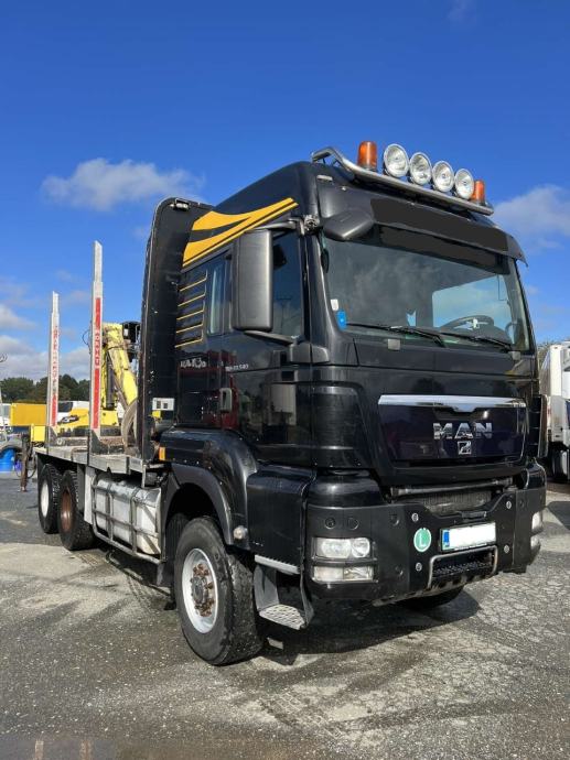 MAN TGS 33.540 6X6 šticar, 2011 god.