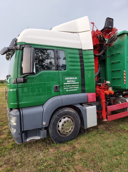 MAN TGS ABROLL GRAJFER, 2011 god.