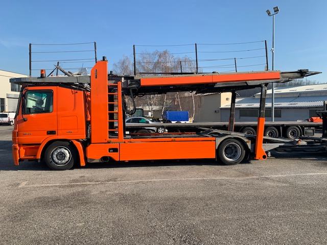 AUTOTRANSPORTER MERCEDES ACTROS 1841 KASSBOHRER METAGO, EURO 5 FULL ...