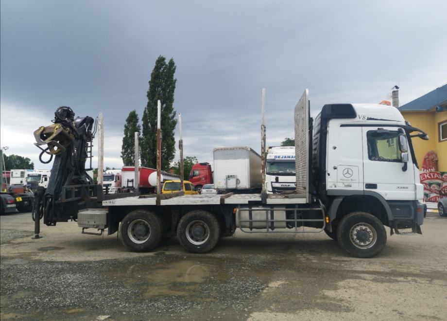 Mercedes-Benz Actros 3355 6x6 šticar šumar, 2010 god.