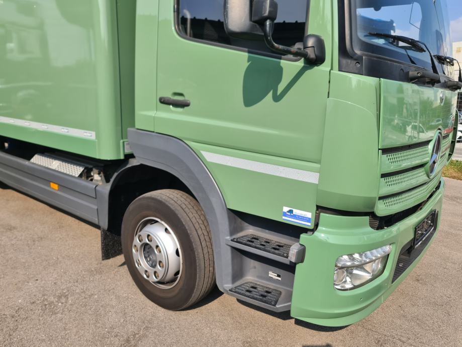 Mercedes-Benz ATEGO 1224L s furgonom 7.20m in nakl.rampa/EU6, 2017 god.