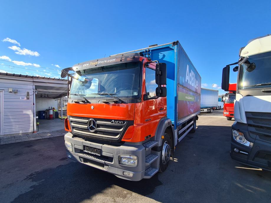 Mercedes-Benz AXOR 1824L s kesonom 7.2m in dvižno stranico/EU5, 2010 god.