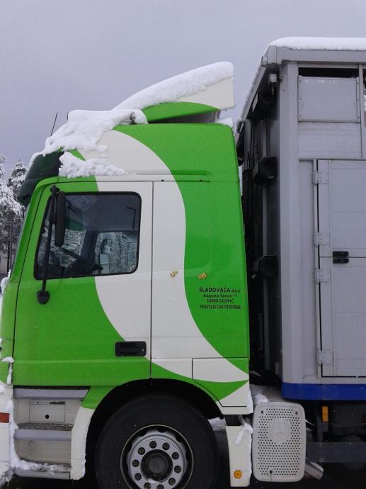 Mercedes actros 2543 stocar, 2002 god.