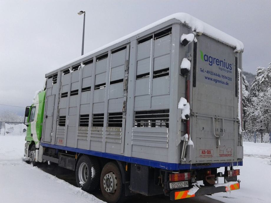 Mercedes actros 2543 stocar, 2002 god.