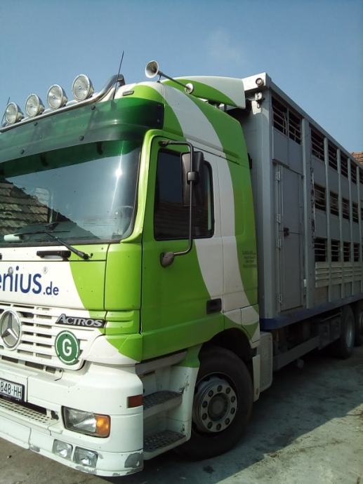 Mercedes sprinter stočar moguća zamjena za auto, Actros stočar 2543 ...