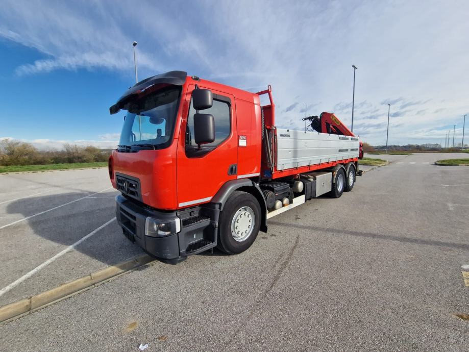 Renault D-Wide 430 KIPER + KRAN PALFINGER PK19001, 2020 god.