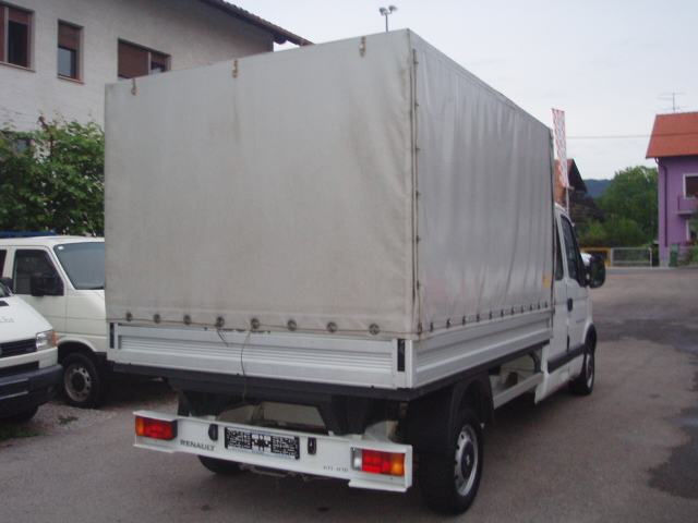 RENAULT MASTER 2.5 DCI -KAMION DUPLA KABINA - KLIMA, 2008 god.
