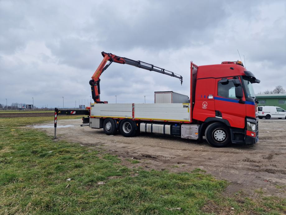 RENAULT T 460. PALFINGER PK18002 EH-D, 2014 god.